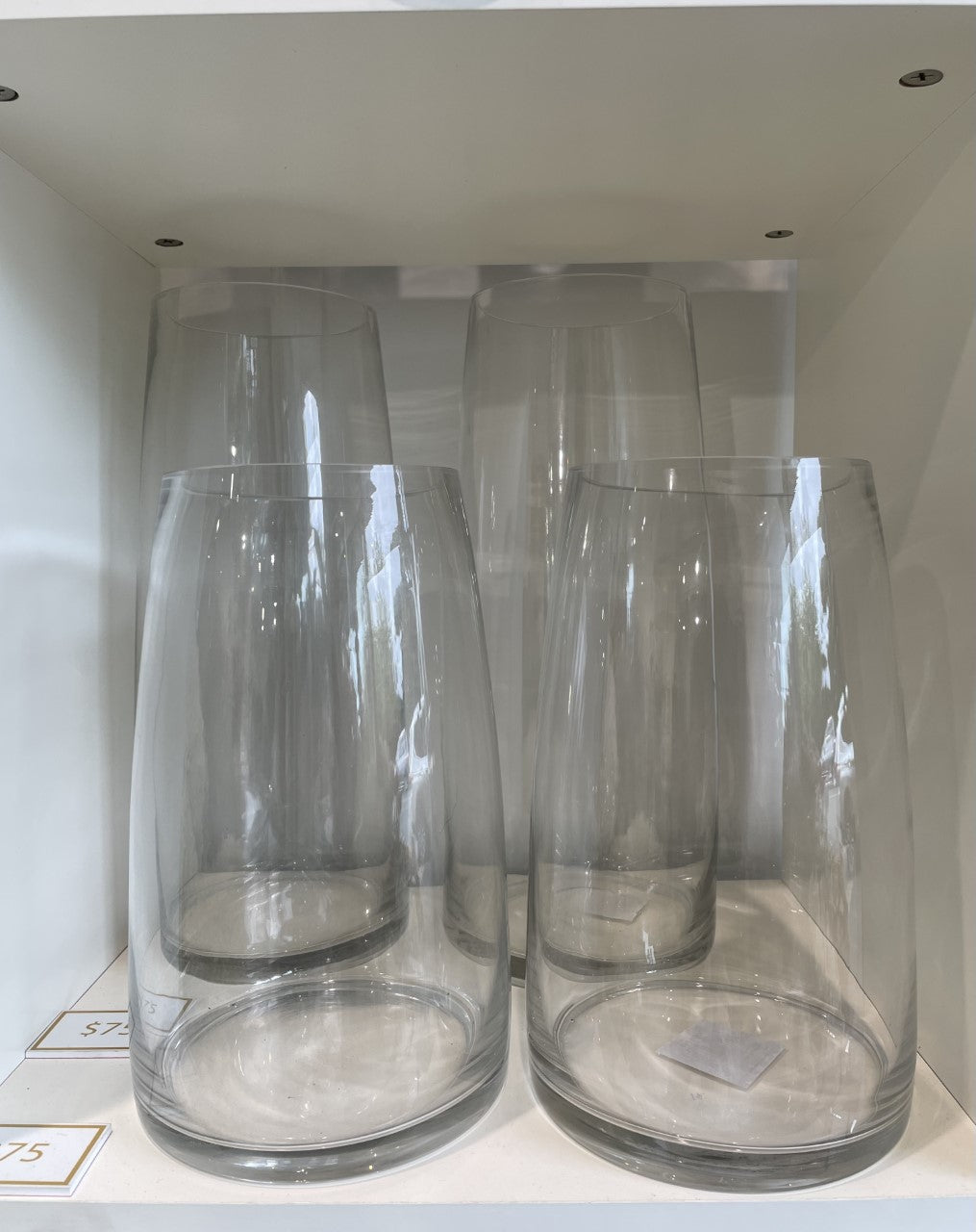 Glass Sturdy Vase Tall – Simply Flowers on Benson